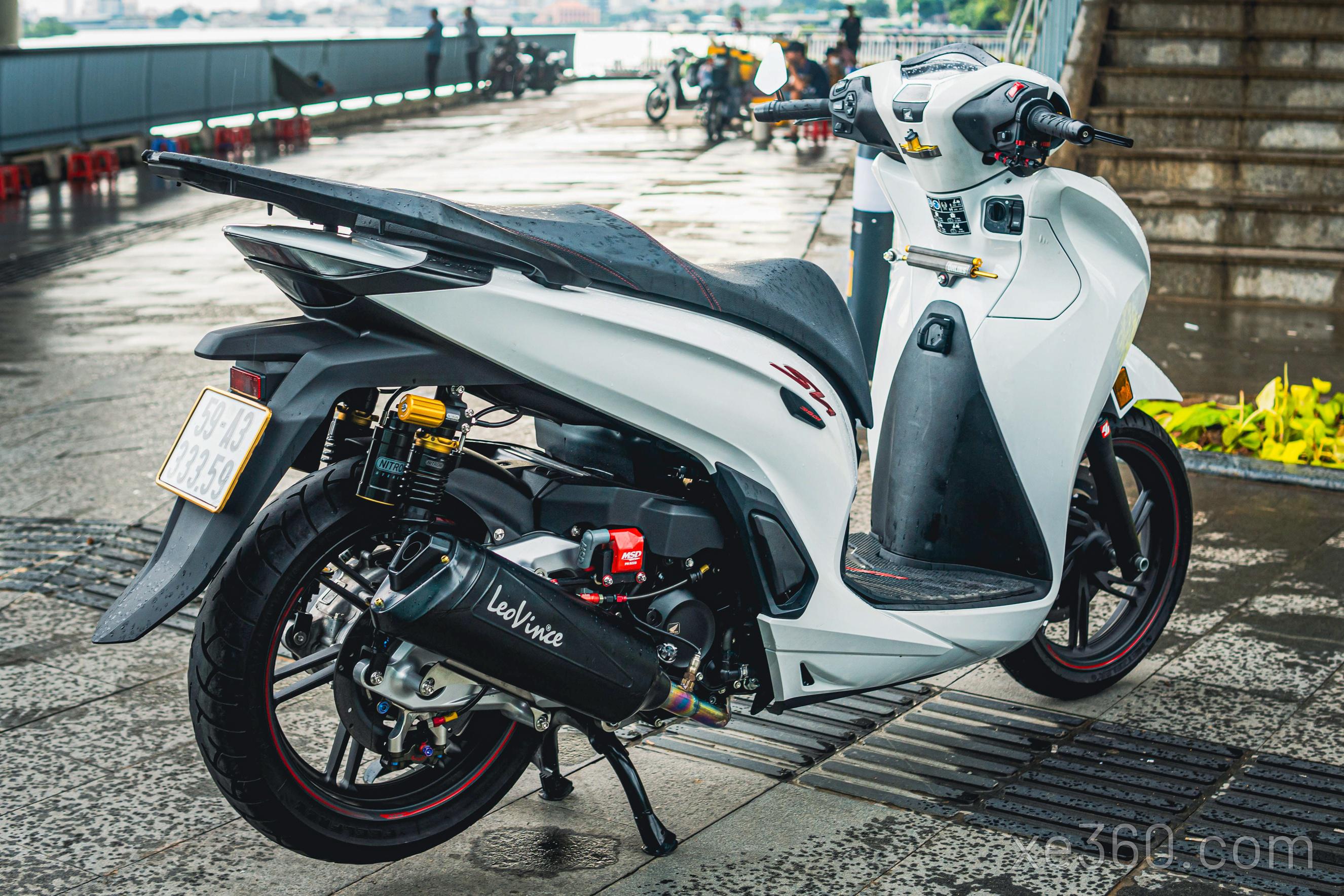 Cận cảnh Honda SH 350i với gói độ hơn nửa tỷ đồng - Xe 360